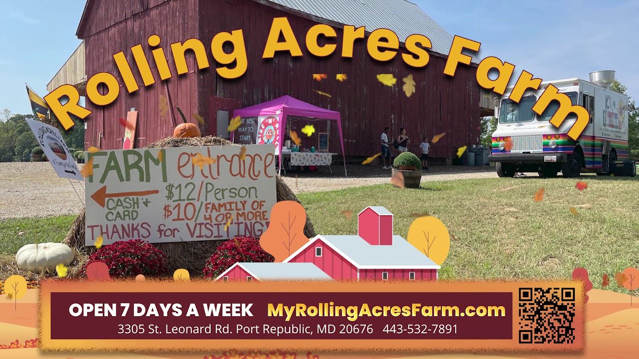 Tettimer’s Produce Stand at Rolling Acres Farm - Calvert County, Maryland - YouTube