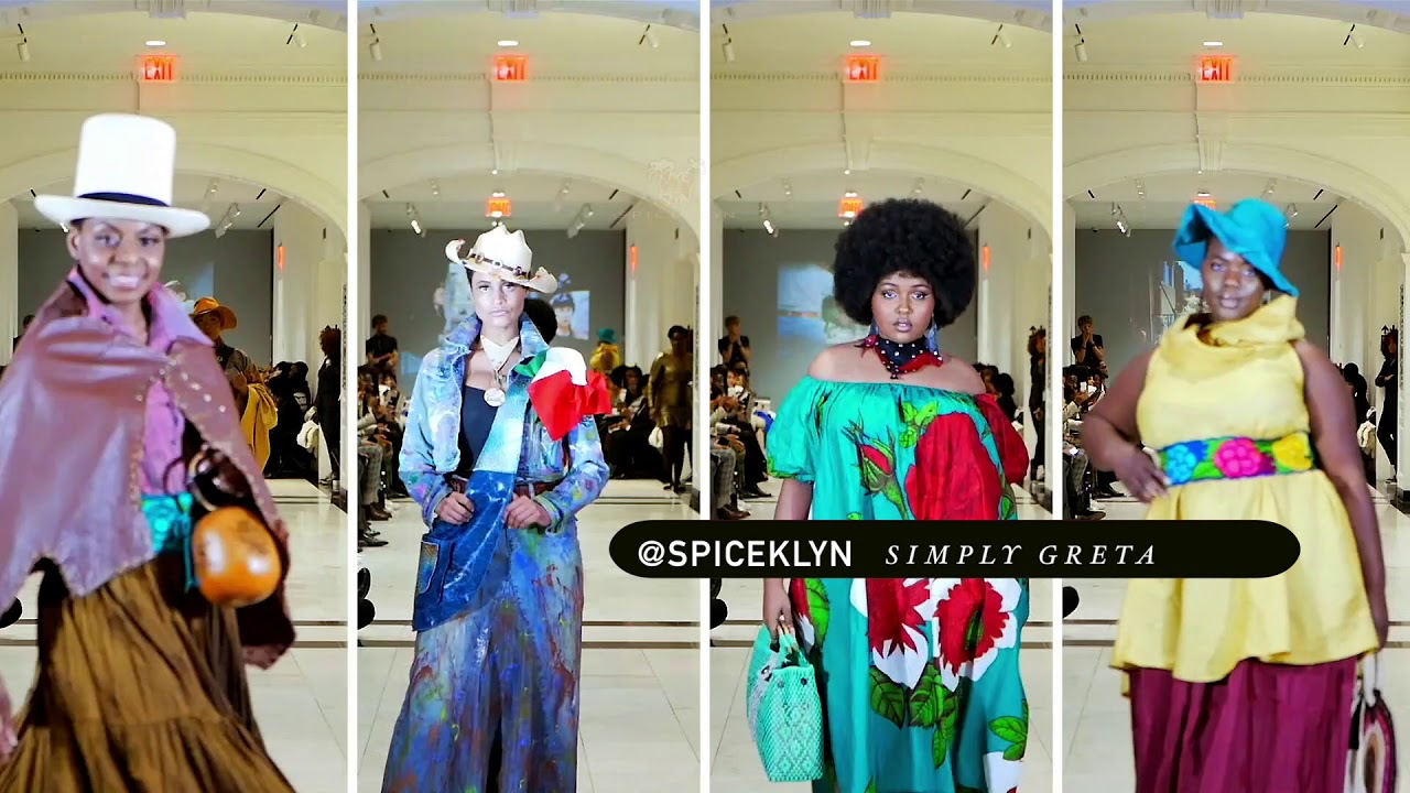 Simply Greta Harlem fashion week - YouTube