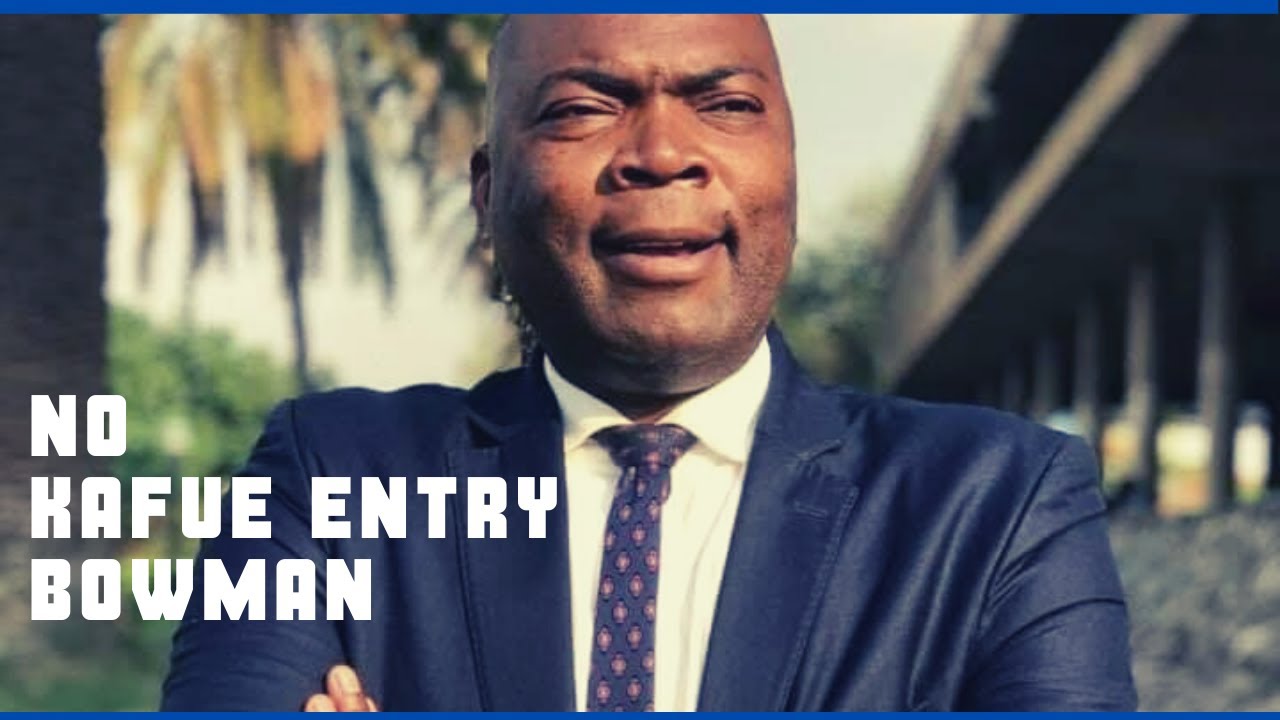 Hon. BOWMAN LUSAMBO ON DUTY DURING KAFUE LOCKDOWN - YouTube