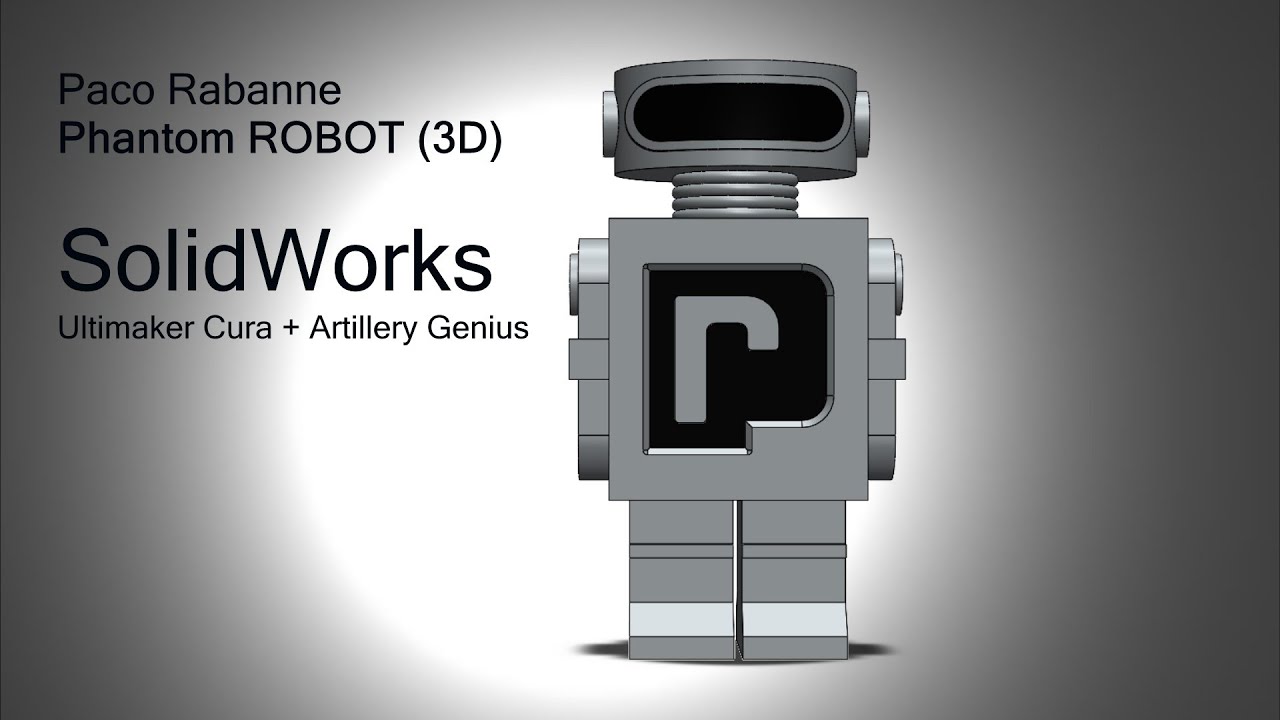 Phantom Robot 3D Model - Paco Rabanne - YouTube