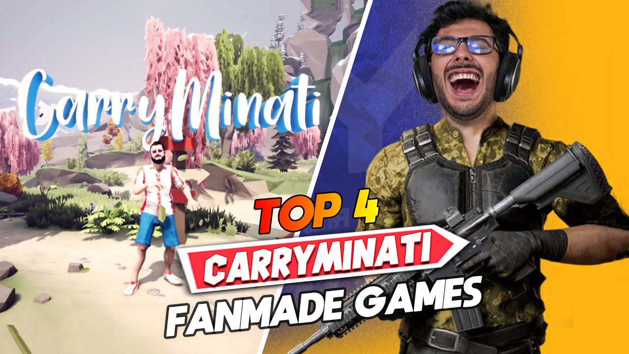 TOP 4 Fanmade CarryMinati Games🔥That's Actually Awesome😍 - YouTube