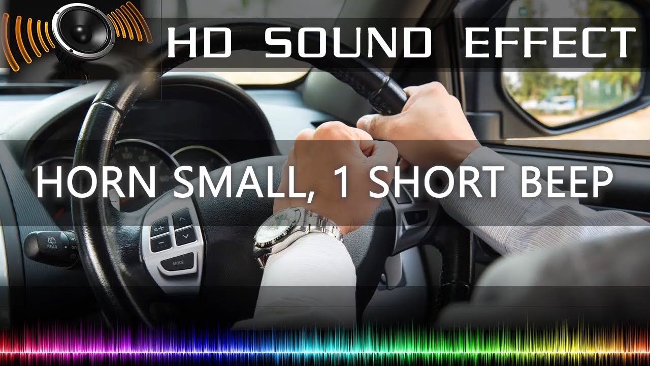 SMALL HORN 📯 ONE SHORT BEEP SFX | HD Sound Effects - YouTube