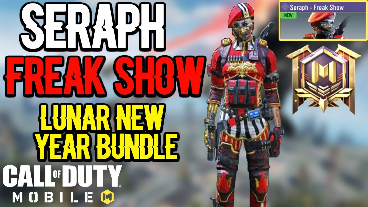 *NEW* SERAPH FREAK SHOW + HBRa3 DRAGON DANCE GAMEPLAY in COD MOBILE ...
