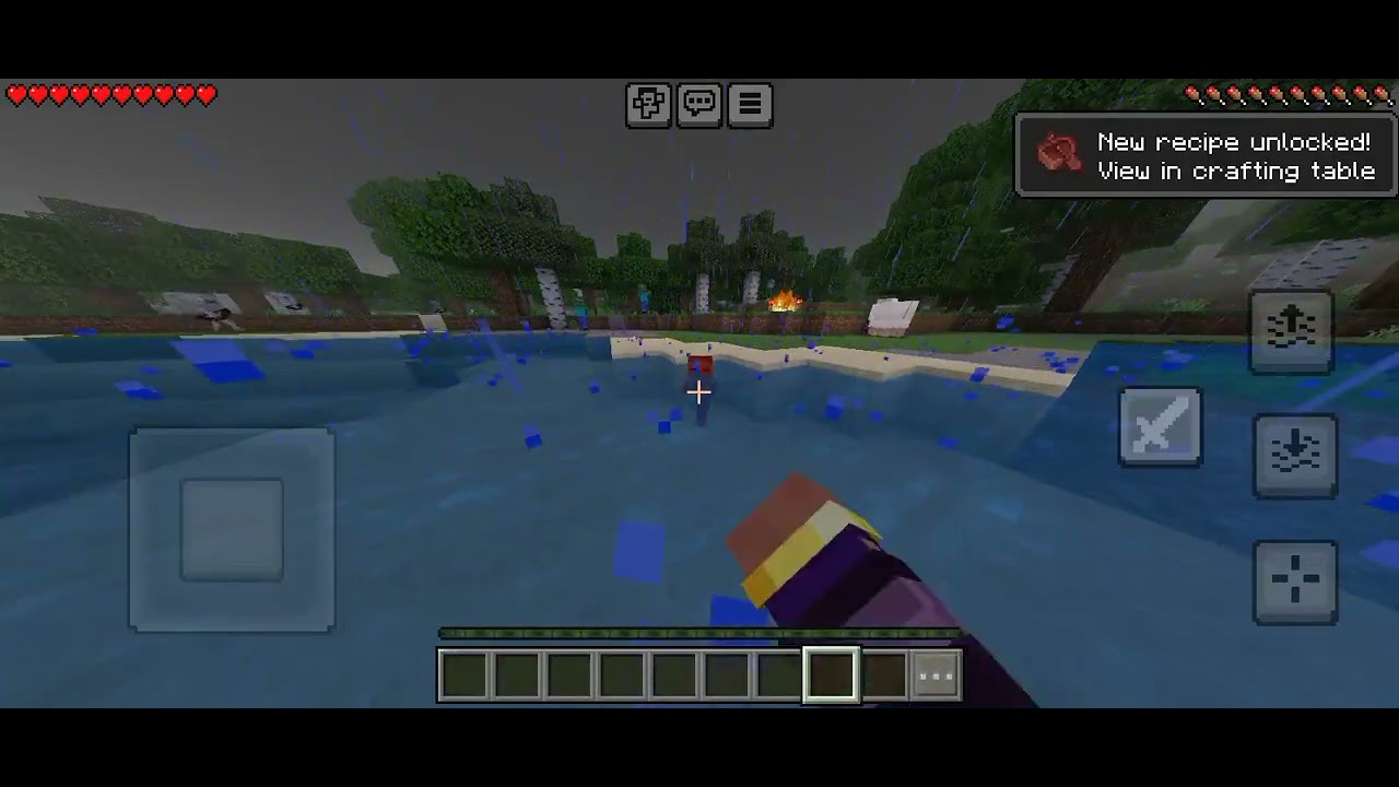 #I saw the summoning ritual of Herobrine in my survival world ...