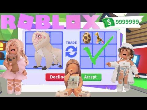 Trading NEON Snow Monkey on Adopt ME! (Roblox) - YouTube
