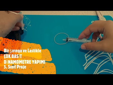 Dinamometre Yapımı 5. Sınıf - simple dynamometer