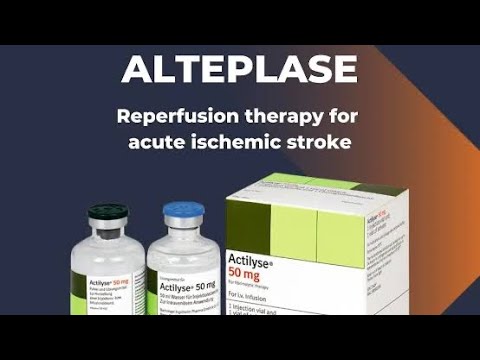 Pharmacology of Alteplase Activase ; Overview, Mechanism of action ...
