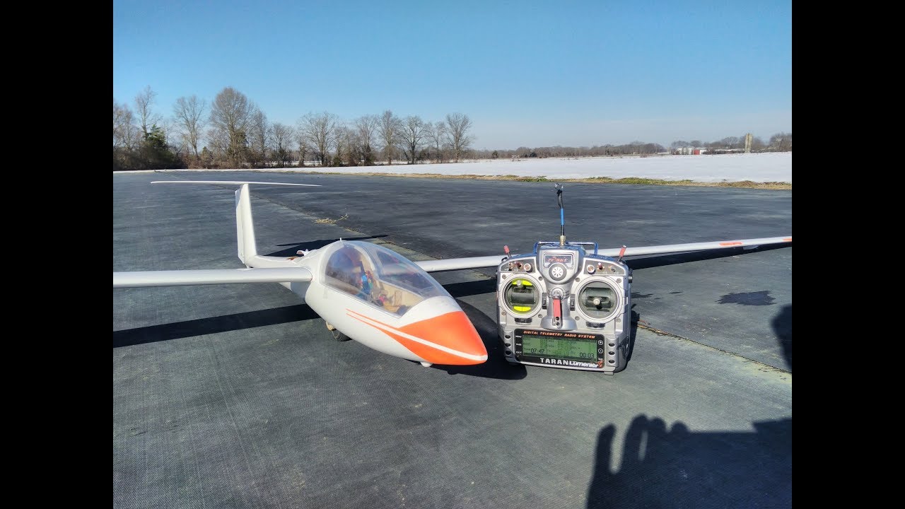 FlyFly Nimbus 4 Sailplane Review and Maiden! - YouTube