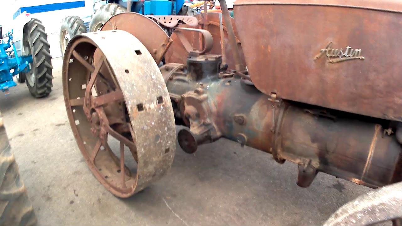 1923 Austin 4-Cyl TVO Tractor (25HP) - YouTube
