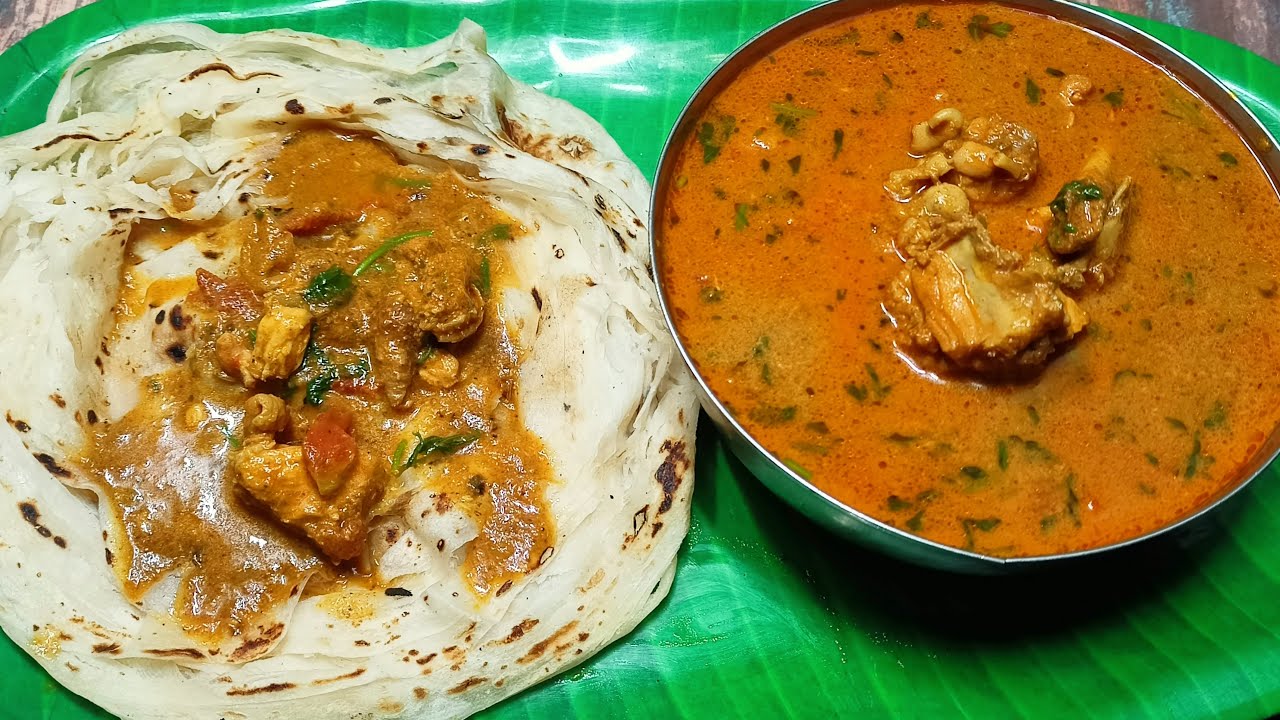 ಢಾಬಾ ಸ್ಟೈಲ್ ಚಿಕನ್ ಸೆರ್ವ | CHICKEN SERVA FOR PAROTTA | SALNA FOR PAROTTA ...