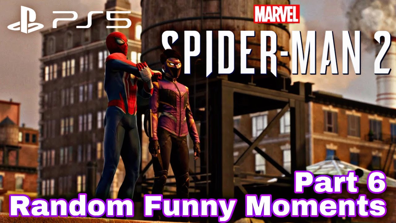 Marvel Spider-Man 2 - Random Funny Moments - Part 6 - YouTube