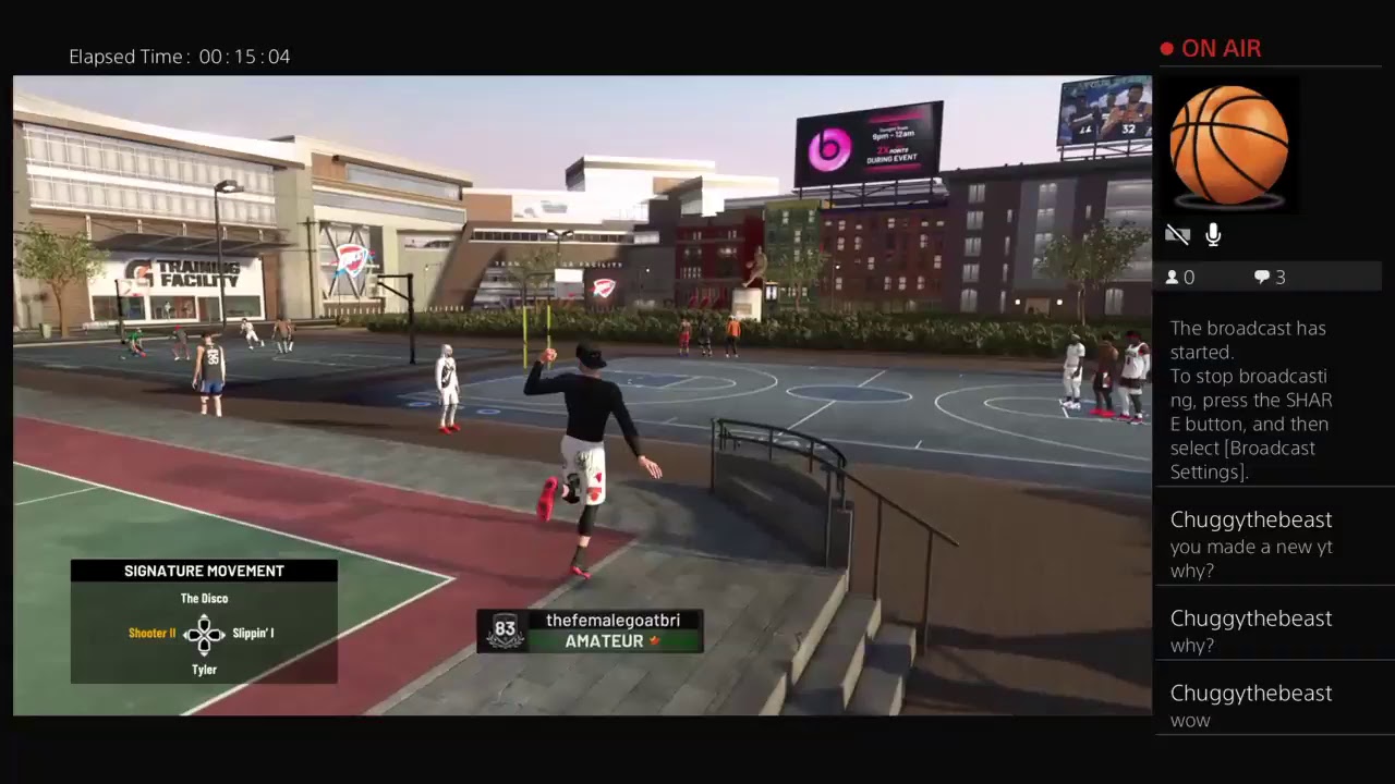 Female gamer on 2k19 pure shapshooter chillin - YouTube