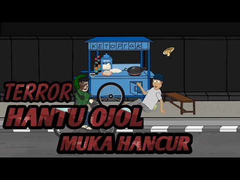 TERROR - OJOL MUKA HANCUR - ANIMASI HORROR || WARGA PANDAWA - YouTube