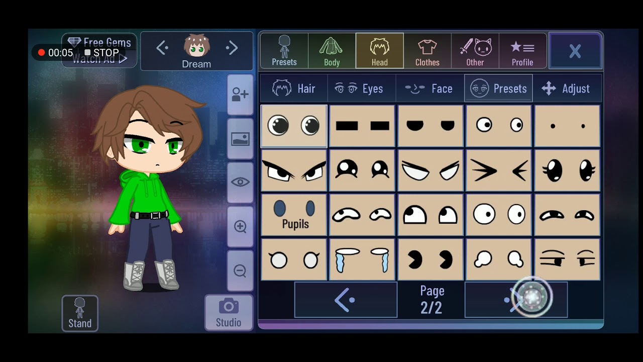 •How to make a Dream mask on Gacha Club• - YouTube