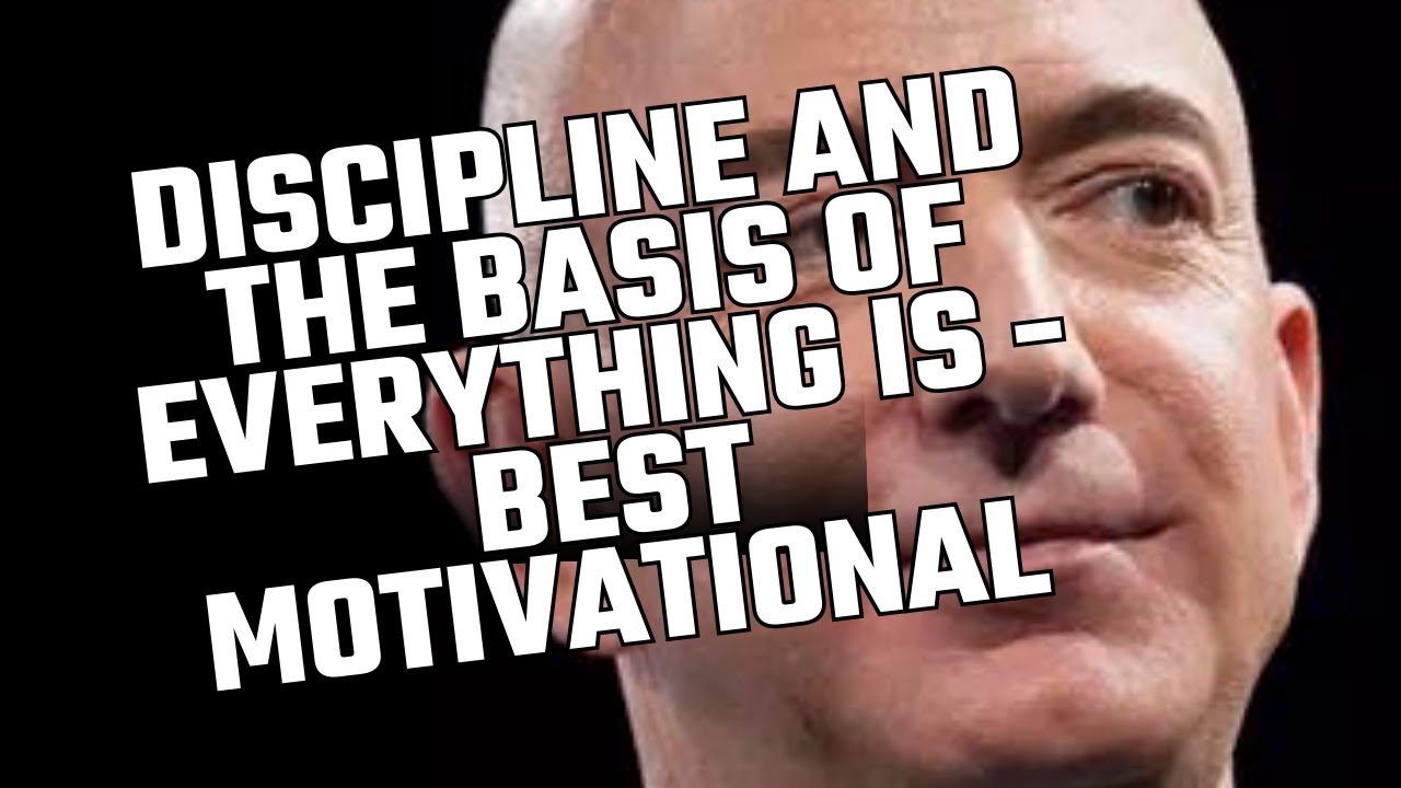 DISCIPLINE IS EVERYTHING - Best Motivational - YouTube