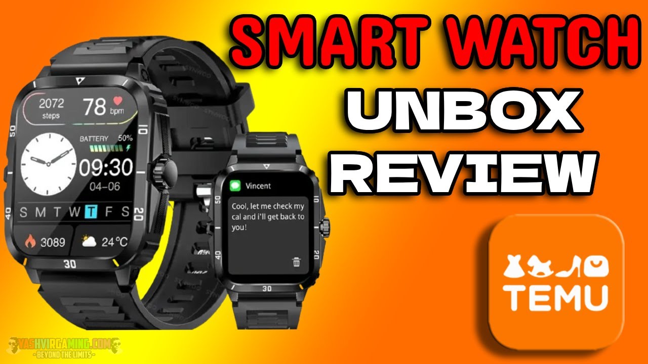 Smart Watch from Temu - HOW GOOD IS IT ? - YouTube