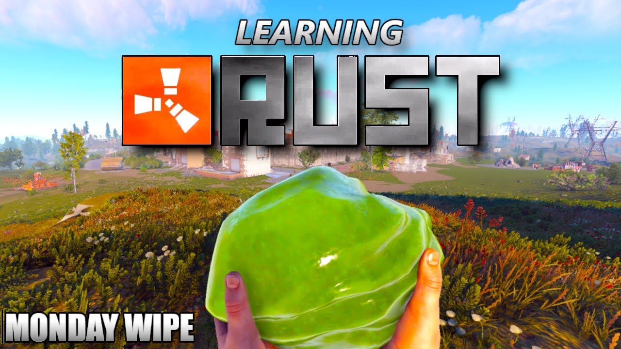 RUST FRESH WIPE | LEARNING HOW TO PLAY RUST | Rust Livestream - YouTube