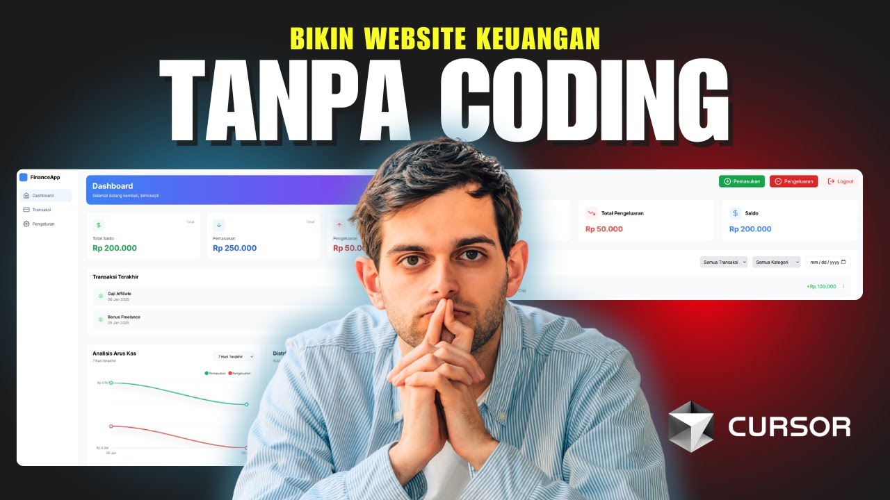 Bikin Website Keuangan Tanpa Coding dalam 40 Menit! 🔥 - PART 3 - YouTube