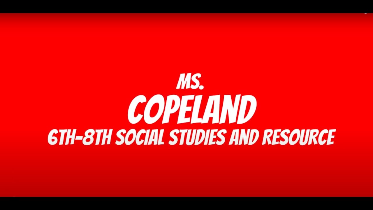Ms. Copeland Social Studies & Resource 2021 - YouTube