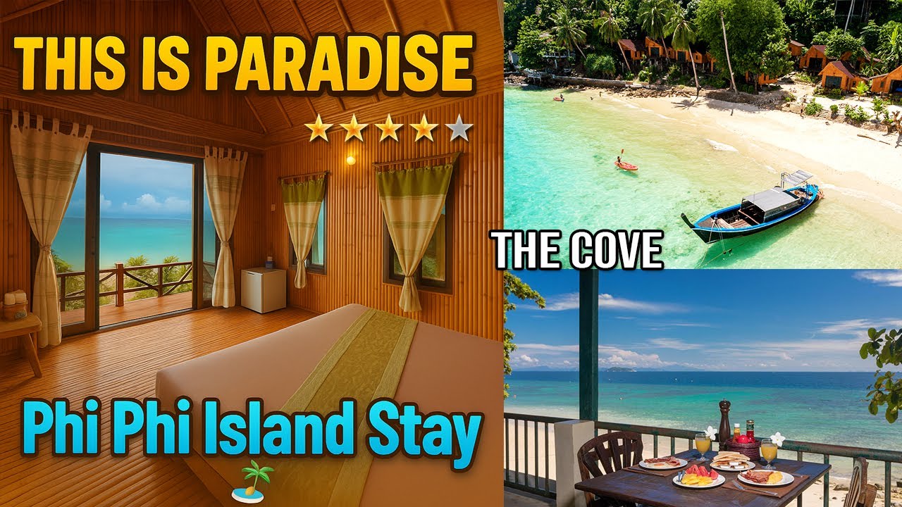 I Found Thailand's BEST KEPT SECRET at The Cove Phi Phi 🌴 - YouTube
