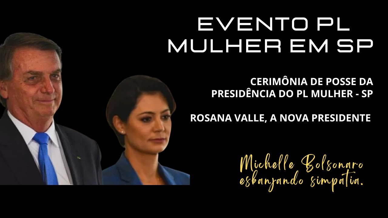 MICHELLE BOLSONARO ESBANJA SIMPATIA EM EVENTO DE POSSE DO PL MULHER EM ...
