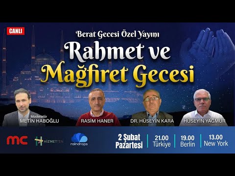 Rahmet ve Mağfiret Gecesi I Berat Kandili Özel I CANLI YAYIN