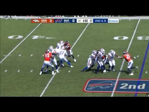 Josh Allen Miracle Touchdown Throw To Gabe Davis - YouTube