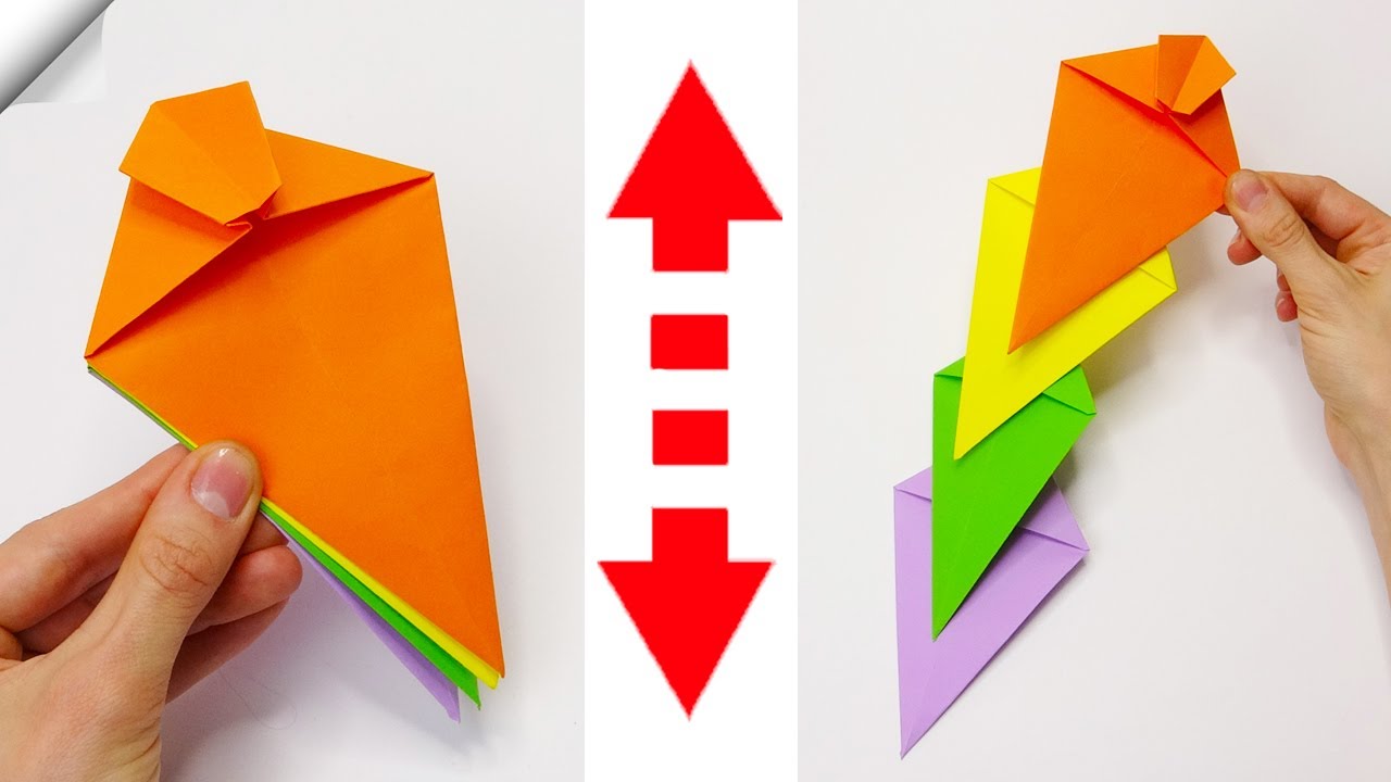 Moving paper TOYS - Paper toys antistress - YouTube