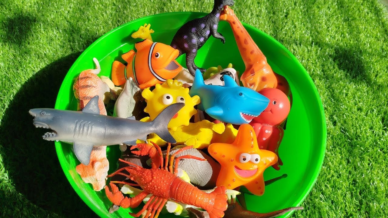 farm, zoo, wild, Sea Animal Toys, animal toys, Fun Ocean Play for Kids ...