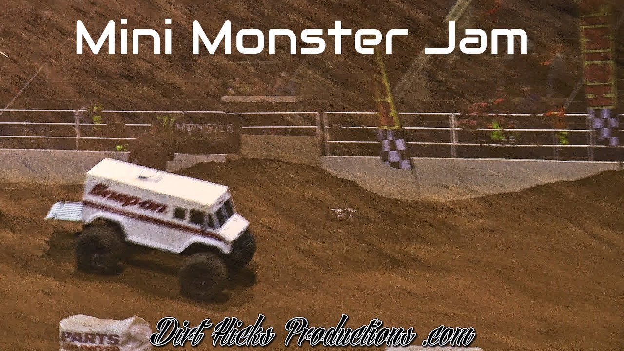MINI MONSTER JAM - RC TRUCKS TAKEOVER MOTOCROSS TRACK - GREENVILLE ...