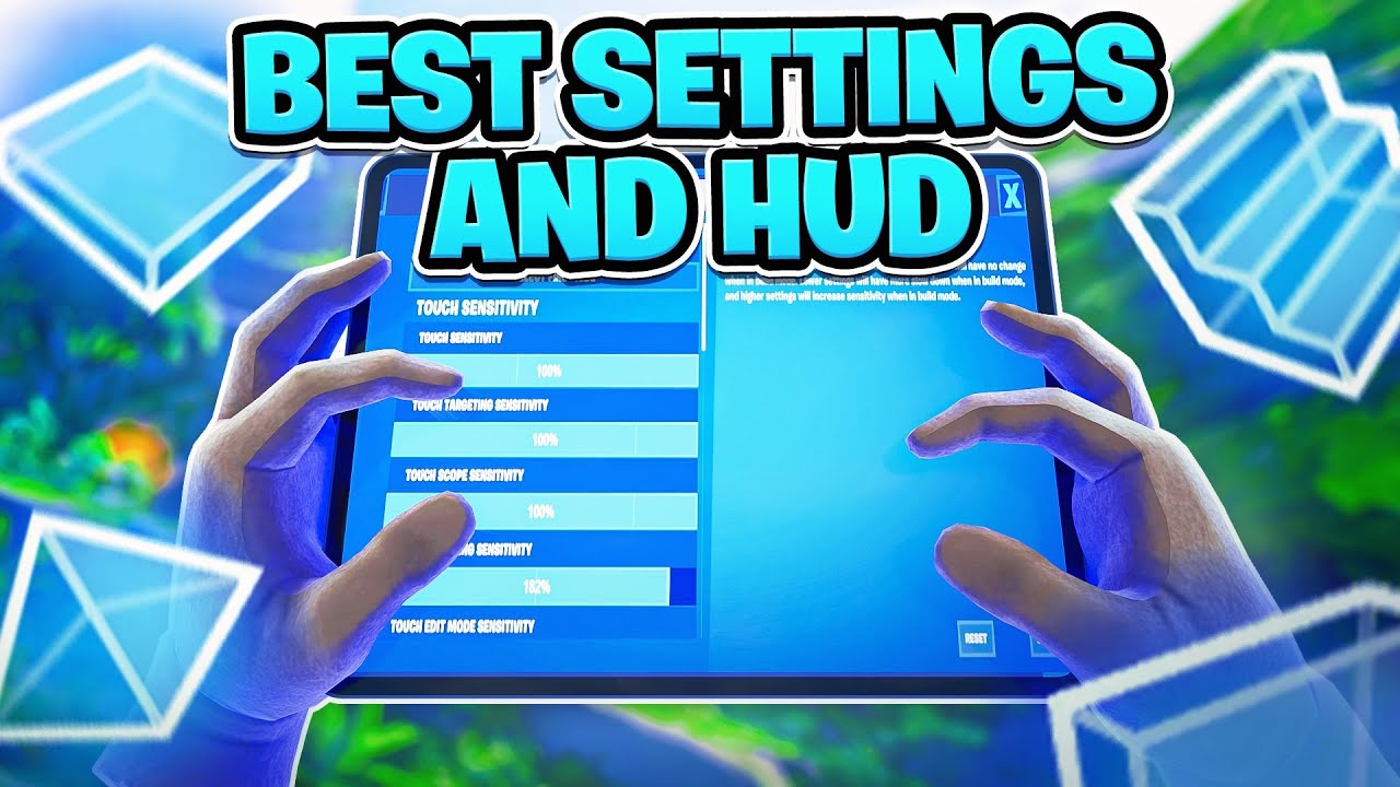 The BEST Settings & HUD In Fortnite Mobile! (iOS + Android) - YouTube
