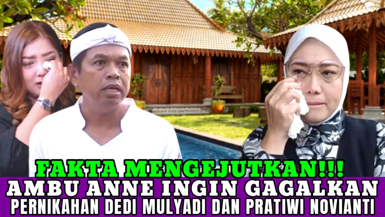 Fakta Mengejutkan! - Ambu Anne Diduga Ingin Gagalkan Pernikahan Kang Dedi dan Pratiwi Novianti ...