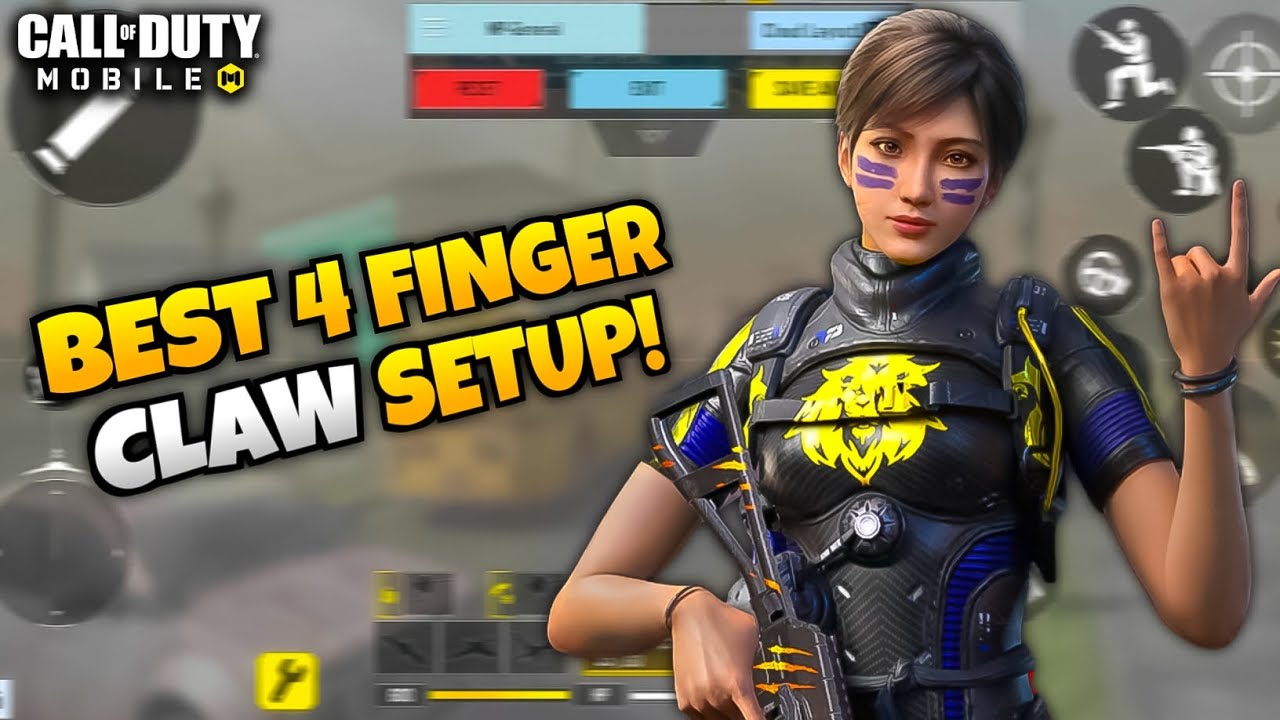 PRO 4 FINGER CLAW HUD Setup | Best 4 Finger Claw Setup | Tips & Tricks ...