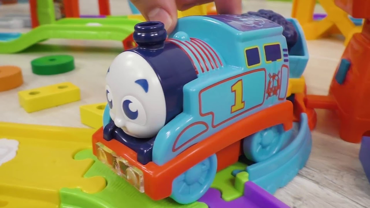 Shapes and Barrier Bars | ABCDEFG | Learn Shapes with My First Thomas ...