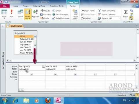 Using Access 2010 - Run a Delete Query - YouTube