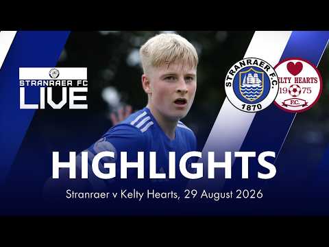 Highlights | Stranraer 2:0 Kelty Hearts, 29. August 2026