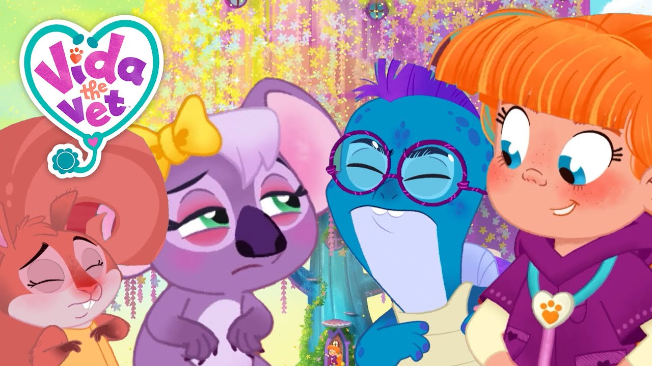 Winter Woes ️🍵: Vida Cares For Sick Friends | Vida The Vet | Holiday ...