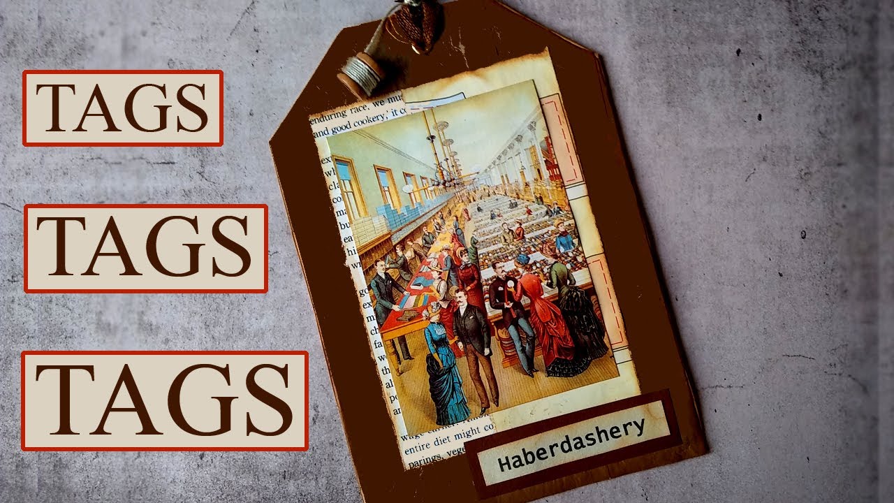 TAGS for JOURNALS. Easy make, large, Statement Tags. Join us today ...