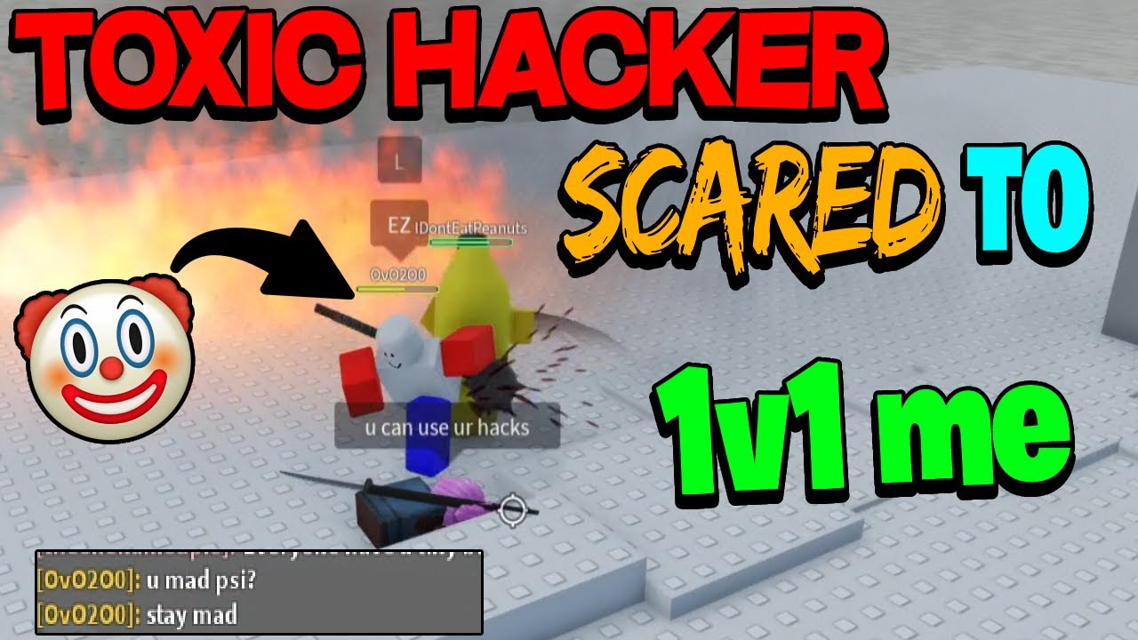Toxic Hacker is SCARED to 1v1 me | Mortem Metallum - YouTube