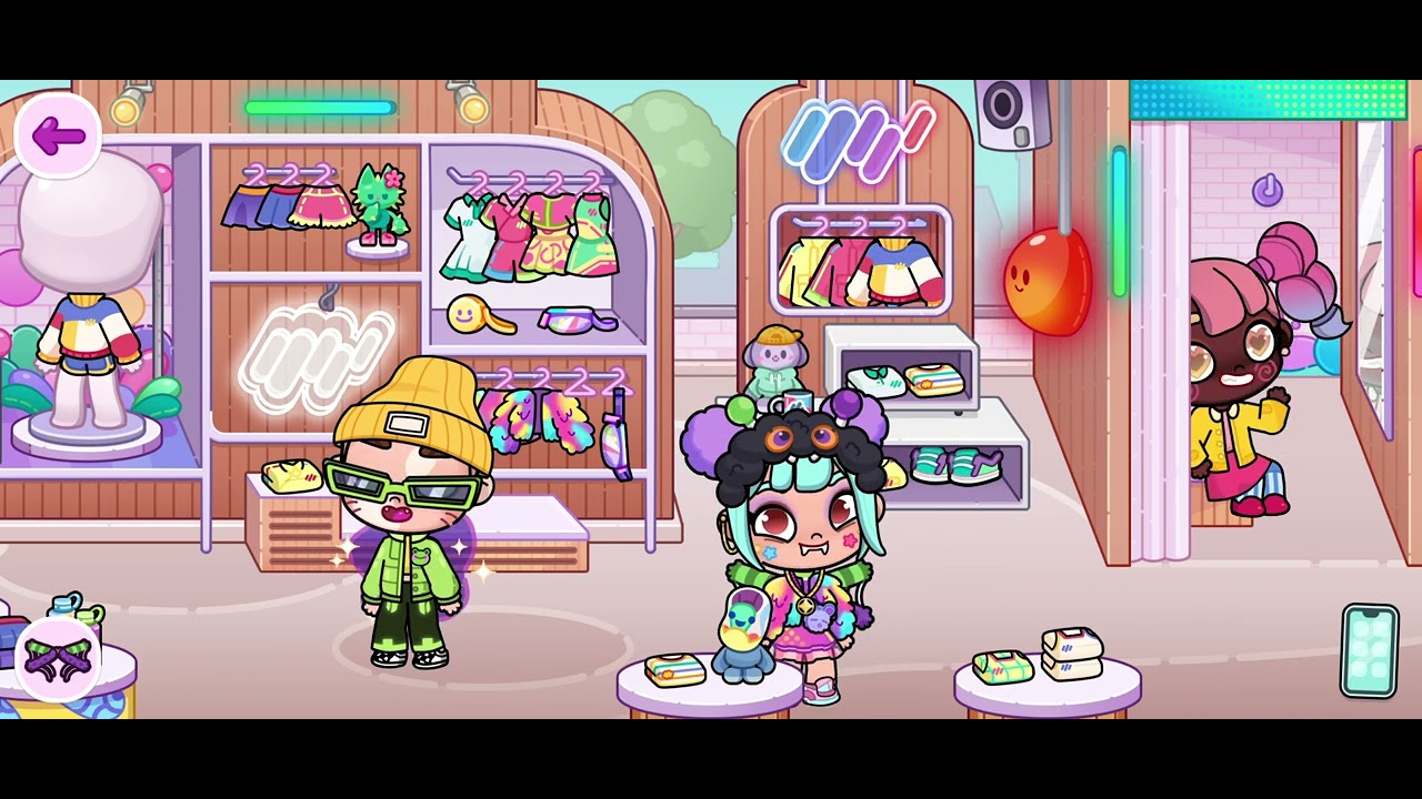 Nueva actualización tienda de ropa avatar world! - YouTube