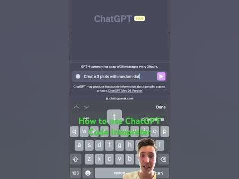 How to Use Code Interpreter in ChatGPT #chatgpt #gpt #codeinterpreter #datascience - YouTube
