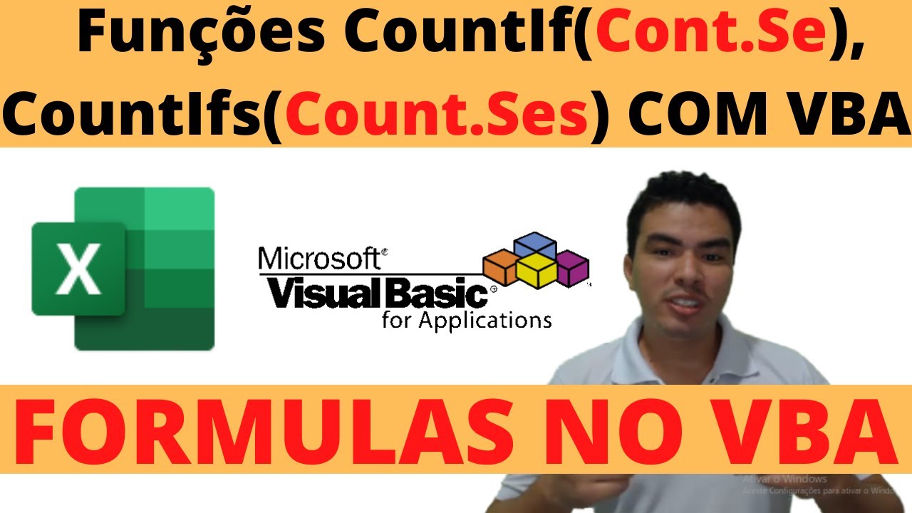 Função CountIf(Count.Se) e Função CountIfs(Count.Ses) no VBA, Aprenda a ...