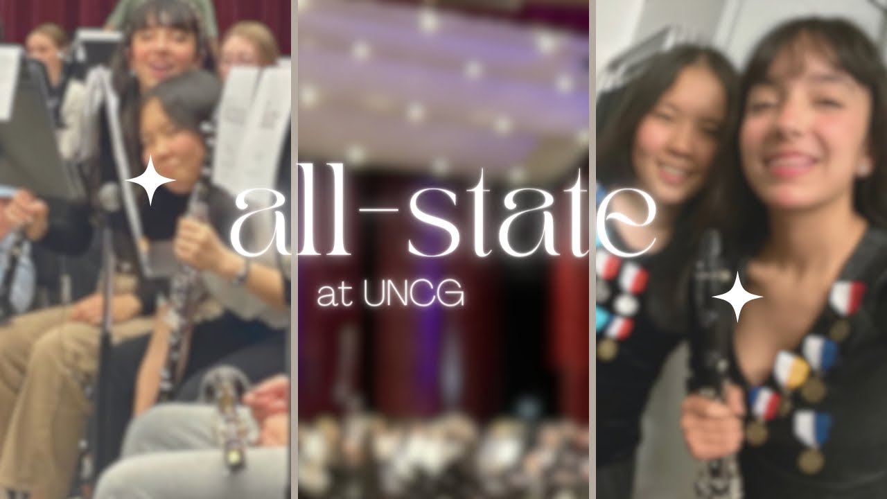 ALL-STATE BAND VLOG! | UNCG - YouTube