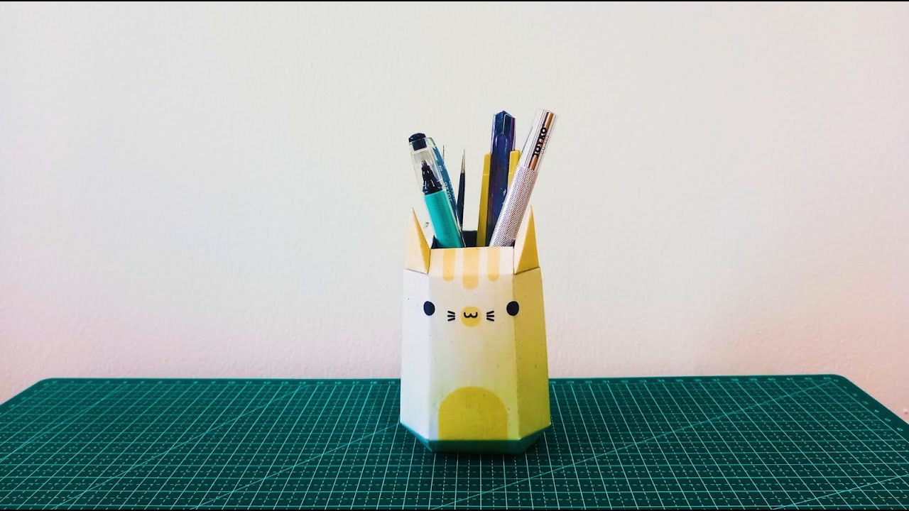 Cat / Neko ToolBox |Papercraft| - YouTube
