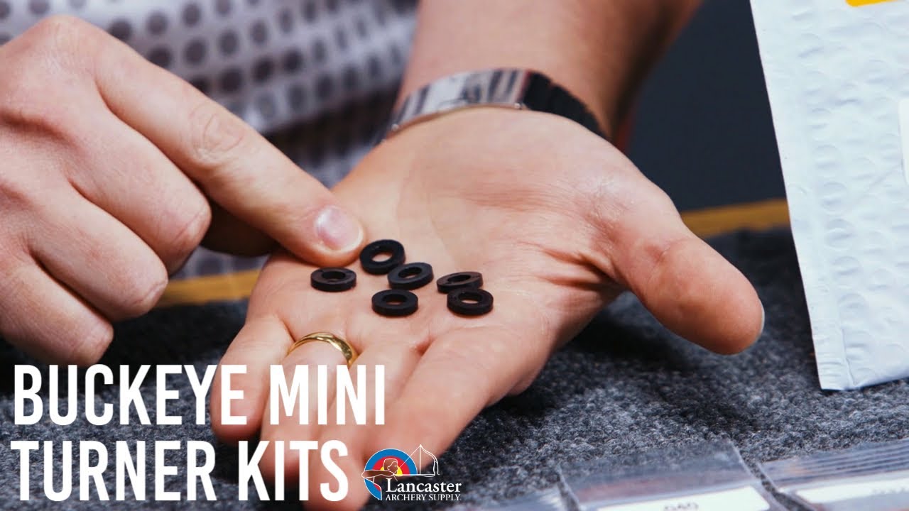 Buckeye Mini Turner Kits 1/4" | LancasterArchery.com - YouTube