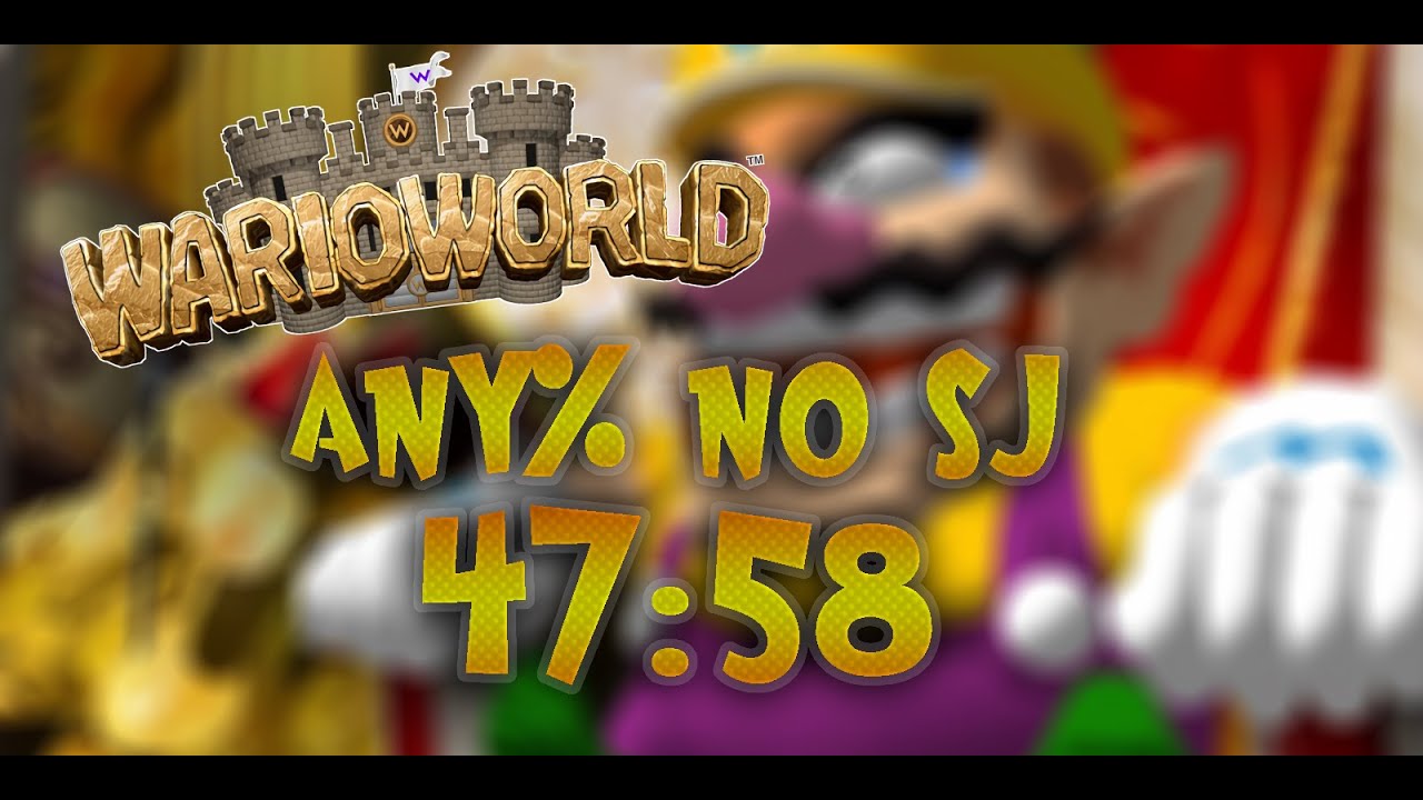 Wario World Any% no SJ Speedrun in 47:58 [FWR] - YouTube