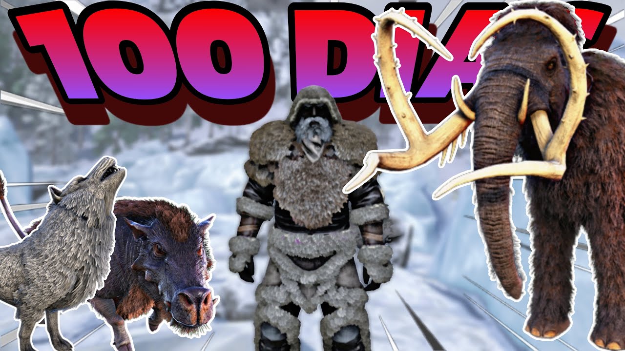 VSH 🟢 ultima incursión ala nieve 100 dias en ARK Ultimate Mobile ...