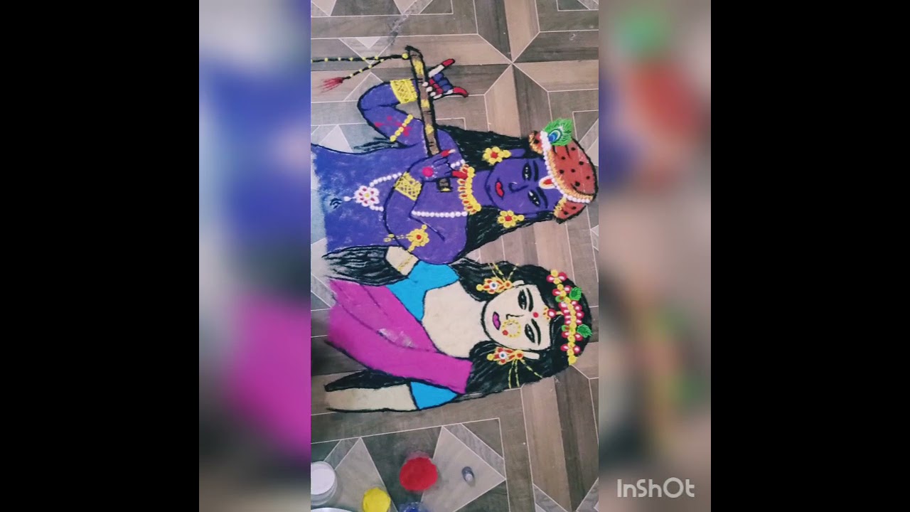 || Rangoli || କାର୍ତ୍ତିକ ପୂର୍ଣ୍ଣିମା special art by wifeey - YouTube