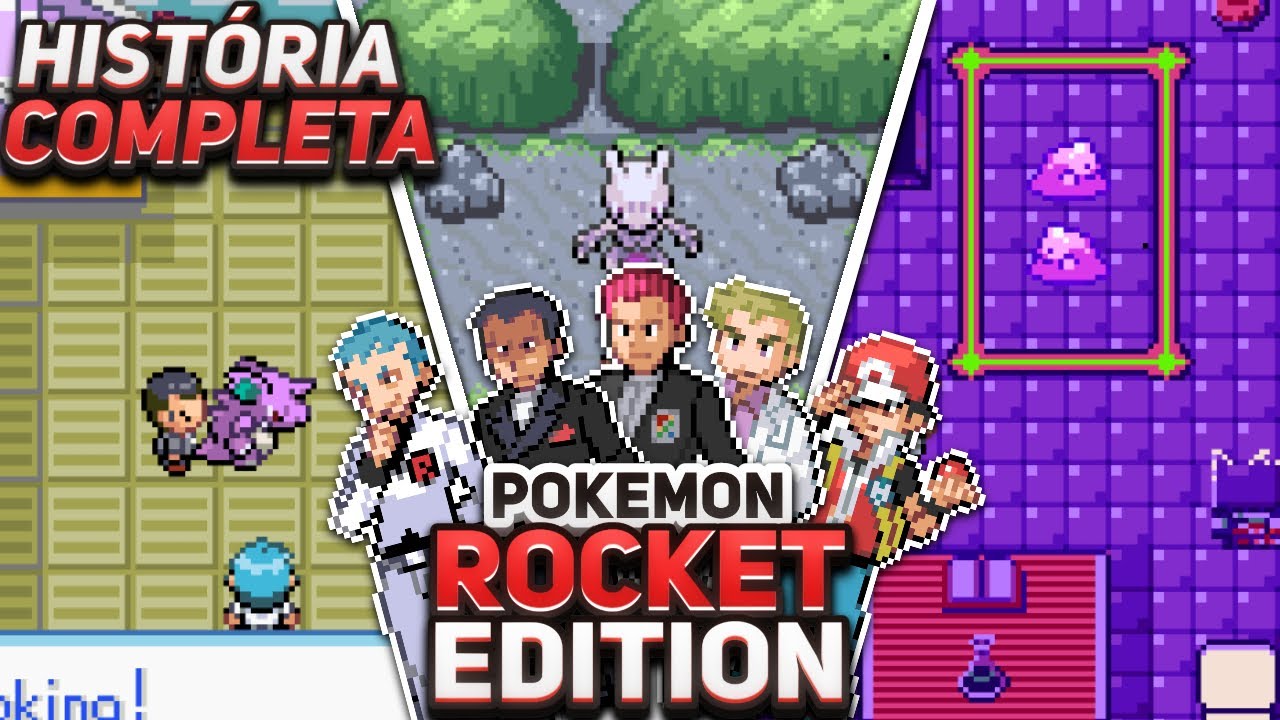 A HISTORIA de POKEMON ROCKET EDITION - YouTube
