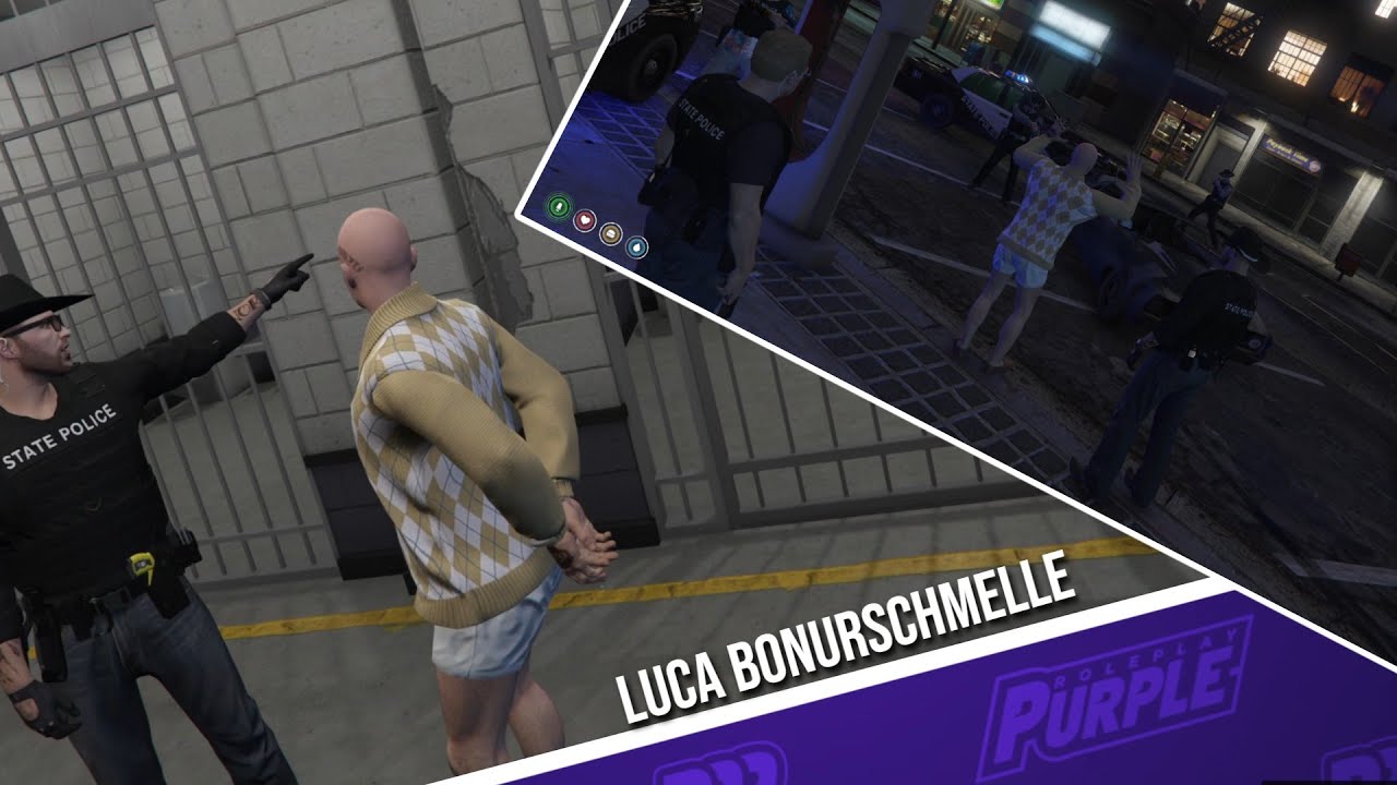 A Clapped out car & Jail time | PurpleRP - YouTube